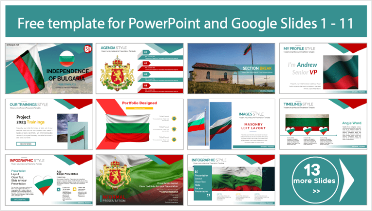 Bulgaria Independence Day Template - PowerPoint Templates and Google Slides