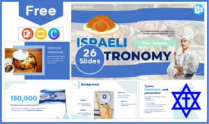 Israel Gastronomy Template - PowerPoint Templates and Google Slides