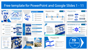 State of Israel Independence Day template - PowerPoint Templates and ...