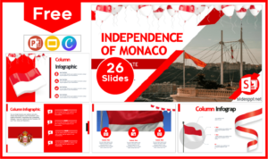 Monaco Independence Template - PowerPoint Templates and Google Slides