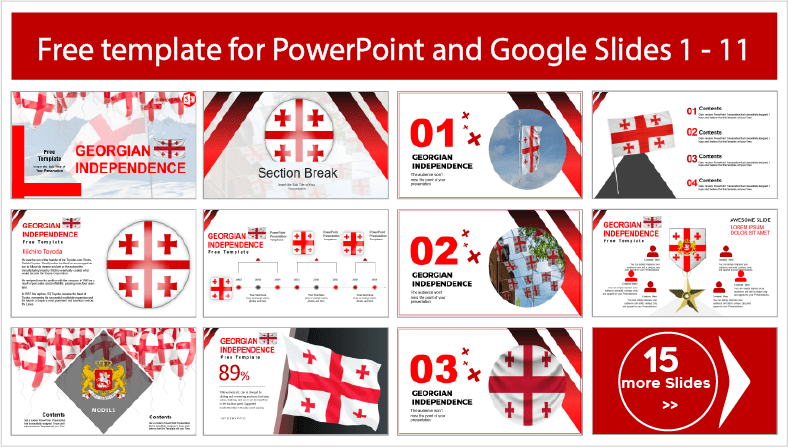 Georgia Independence Template - PowerPoint Templates and Google Slides