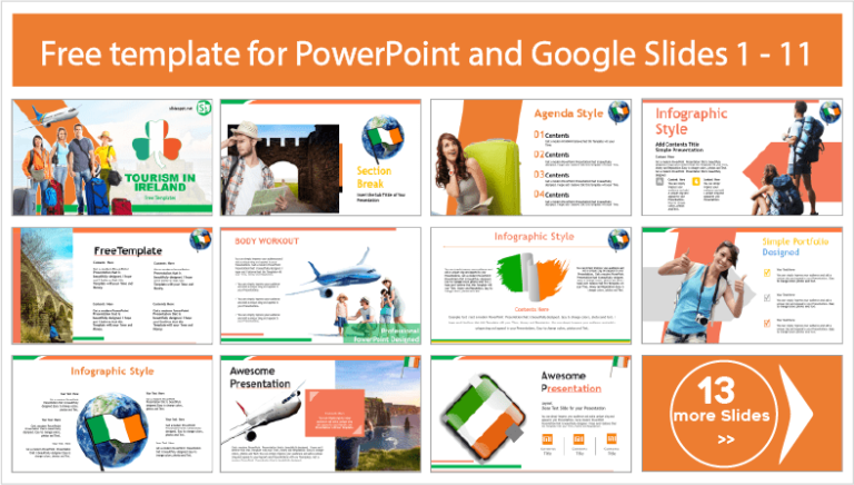 Ireland Tourism Template - PowerPoint Templates and Google Slides