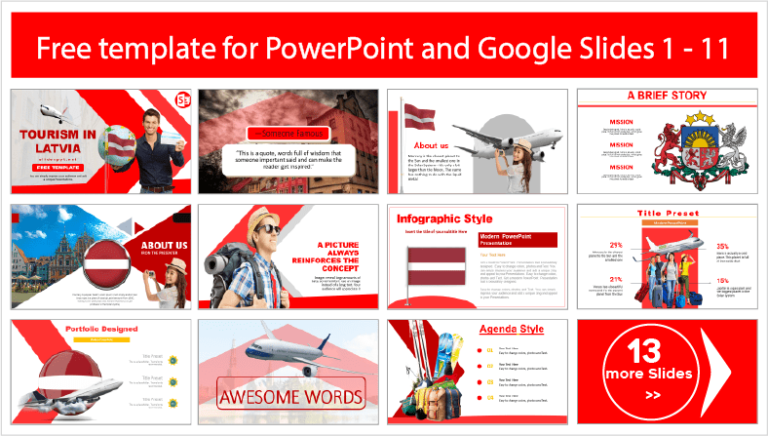 Latvia Tourism Template - PowerPoint Templates and Google Slides