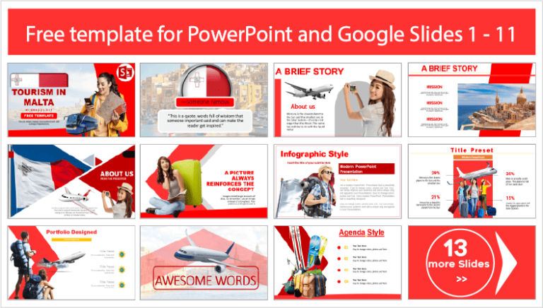 Malta Tourism Template - PowerPoint Templates and Google Slides