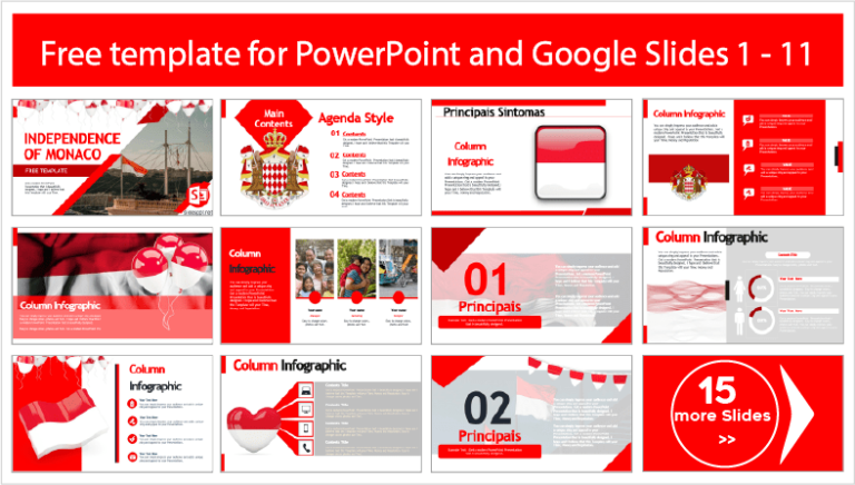 Monaco Independence Template - PowerPoint Templates and Google Slides