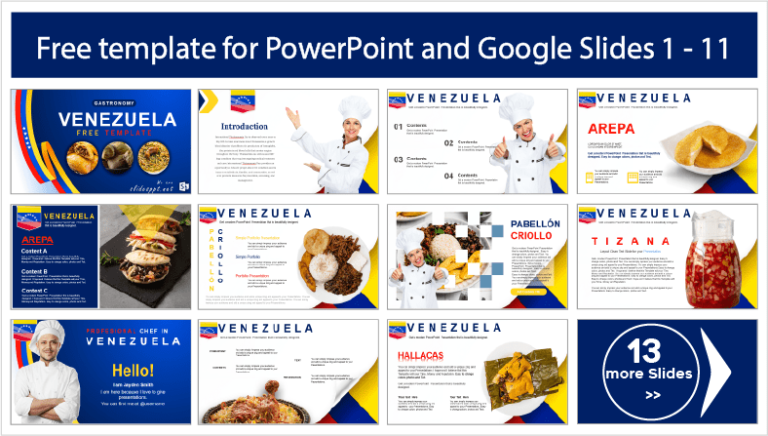 Venezuela Gastronomy Template - PowerPoint Templates and Google Slides