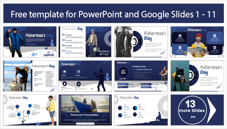Fisherman's Day Template - PowerPoint Templates and Google Slides