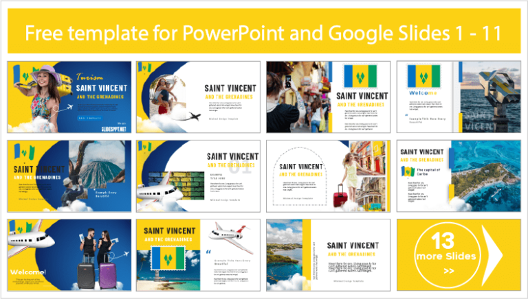Saint Vincent and the Grenadines Tourism Template - PowerPoint ...
