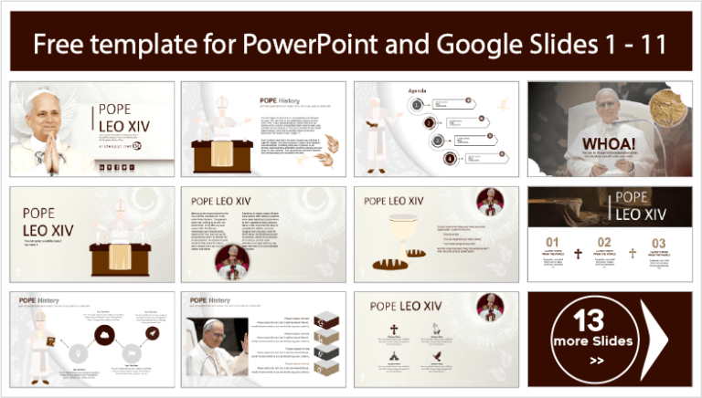 Pope Leo XIV Template - PowerPoint Templates and Google Slides